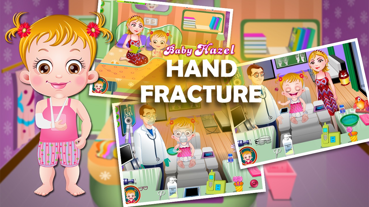 Baby Hazel: Hand Fracture 🕹️ Hrajte zdarma na Play123