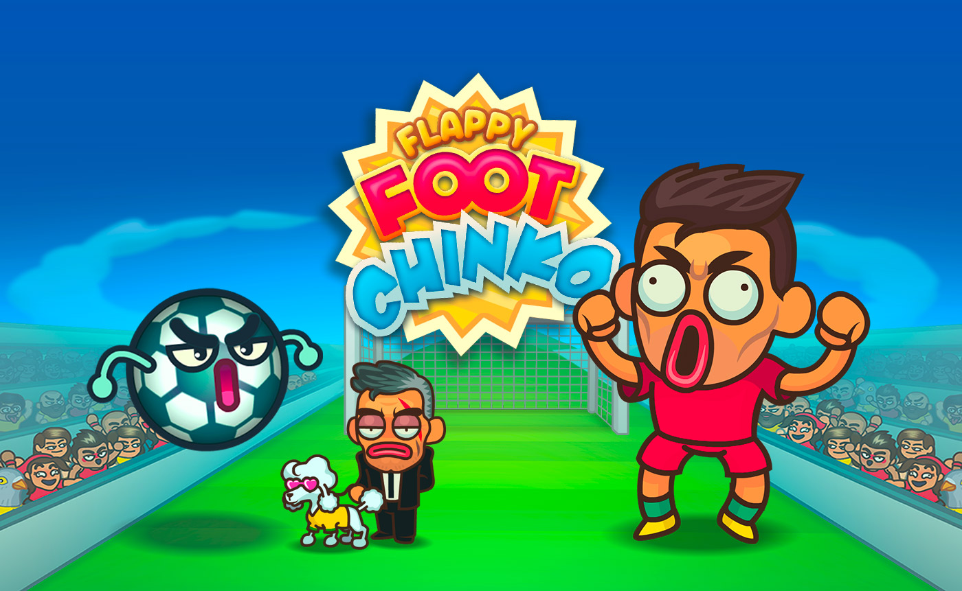 Flappy Foot Chinko 🕹️ Hrajte zdarma na Play123
