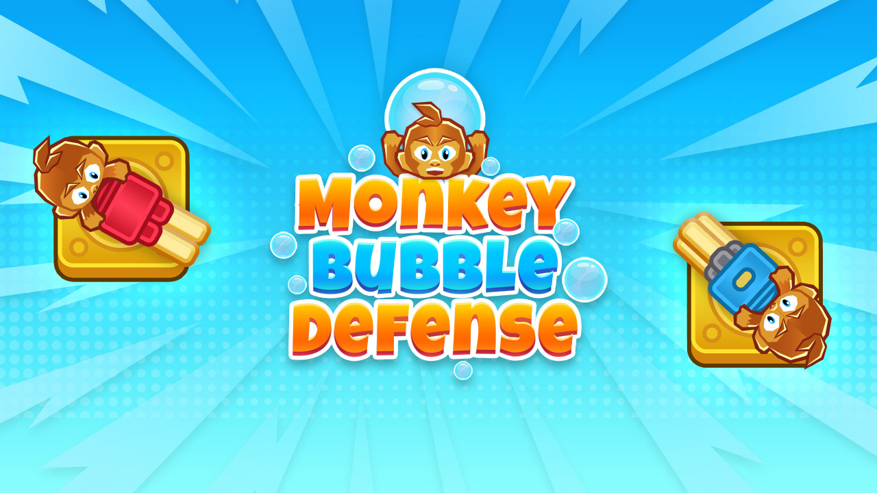 Monkey Bubble Defense 🕹️ Hrajte zdarma na Play123